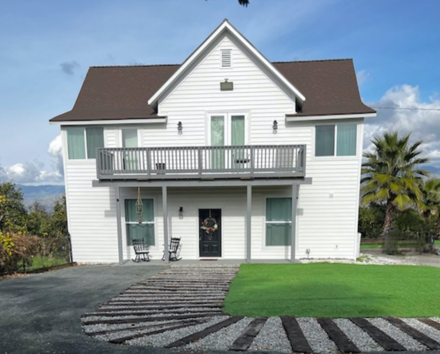 Farmhouse before and after photos - King Street Orchard