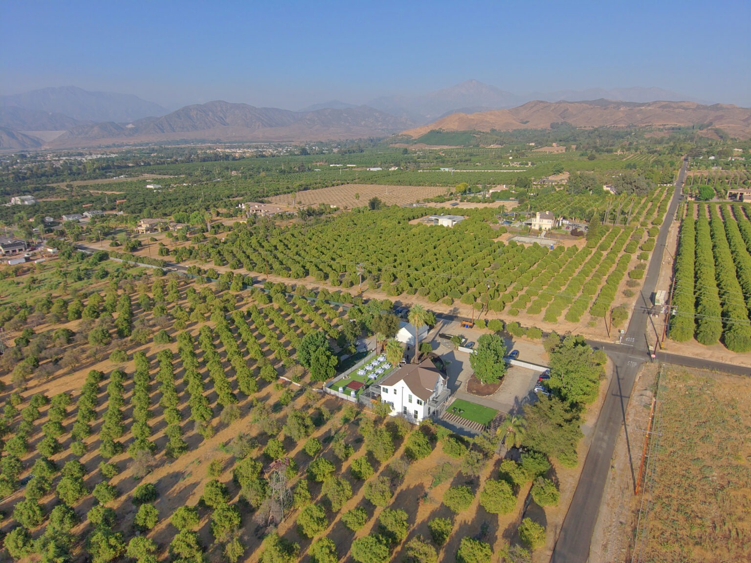 Aerial and Drone Photos of King Street Orchard, Redlands 92374 - King ...